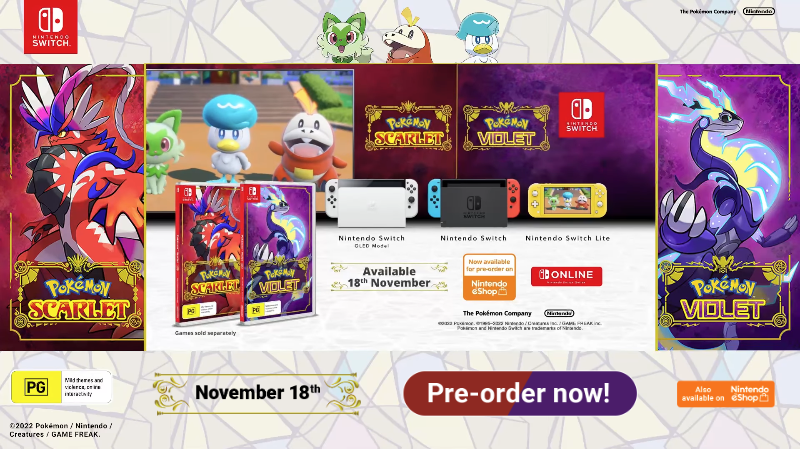 Pokemon Scarlet & Violet (AUS) - Hoopla Digital